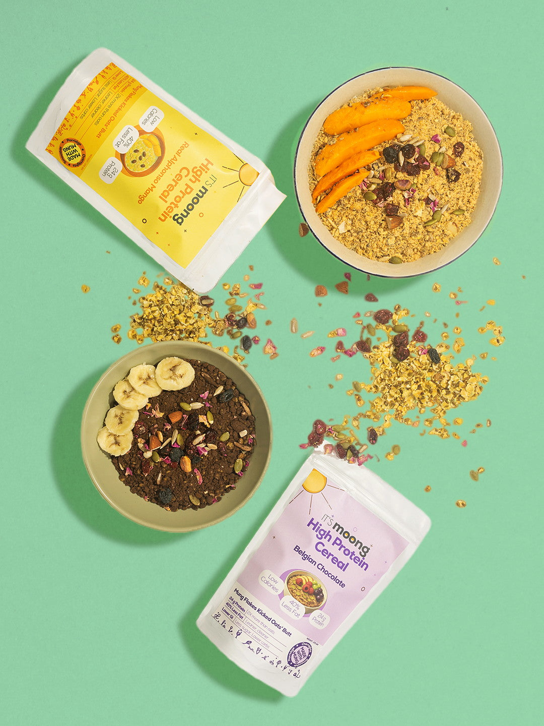 It’s Moong High Protein Cereal – its moong